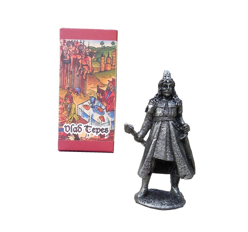 Vlad The Impaler Vlad Tepes Lead Figure Bust Statue Count Etsy Australia