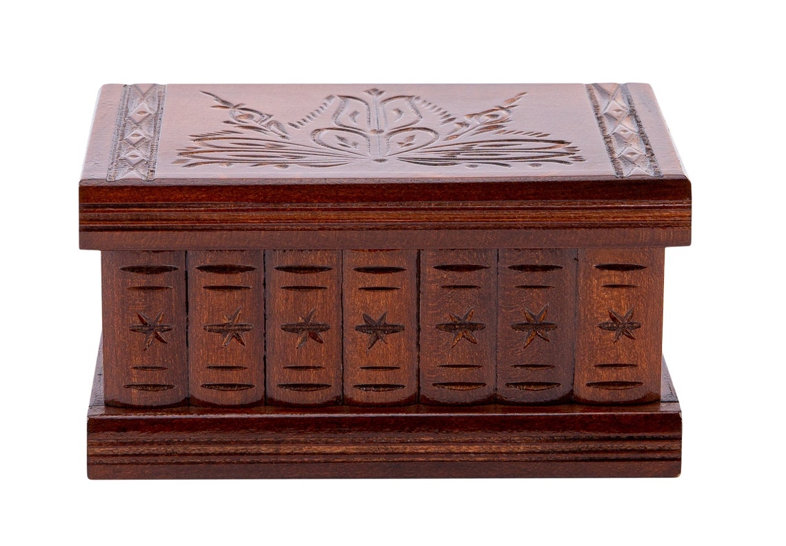 Puzzle Boxs Wood Magic Secret Brain Teaser IQ Smart Box - Etsy