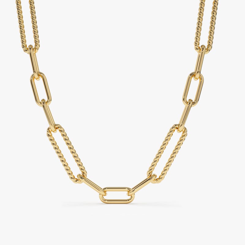 Oval Link Chain - Etsy