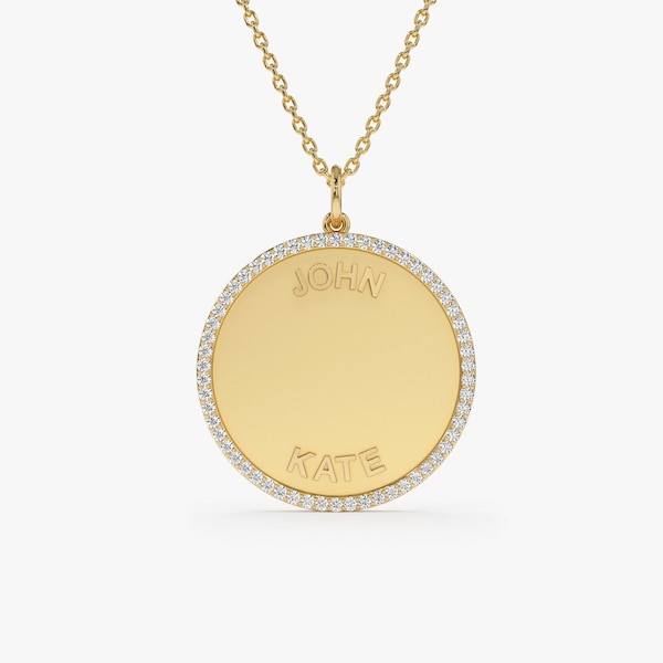 Custom Gold Pendant - Etsy