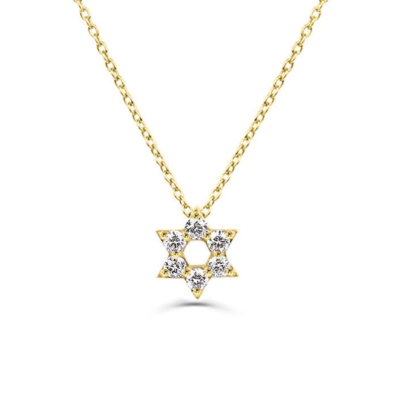 Jewish Star Necklace - Etsy