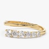 Diamond Ring With Star Setting / 14k Gold Star Setting Polaris Diamond ...