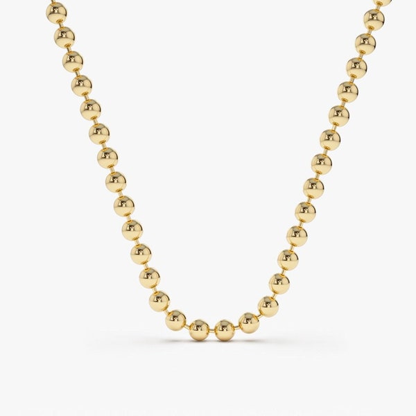 Gold Ball Chain - Etsy UK