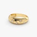 Diamond Starburst Ring / 14k Solid Gold Star Setting Diamond Ring ...