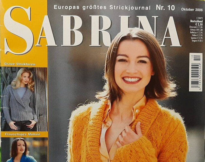 Sabrina sandra Knitting Magazine Europas Grobtes Strickjournel No. 10 ...