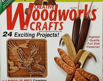 Creative Woodworks & Crafts Magazine, April 2009, Issue 139 - Etsy
