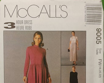 Simplicity Sewing Pattern 5189, Misses'/miss Petite Pullover Dress - Etsy