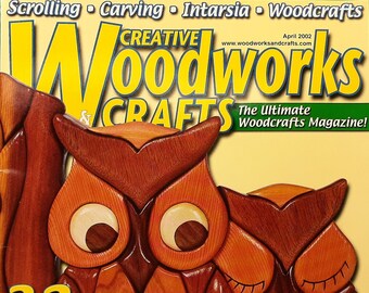 Creative Woodworks & Crafts Magazine, April 2009, Issue 139 - Etsy