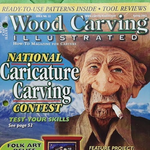Wood Carving Illustrated Magazine, Issue No 22, Spring 2003 - Etsy