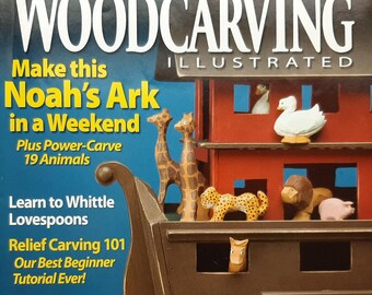 Wood Carving Illustrated Magazine, Issue No 22, Spring 2003 - Etsy