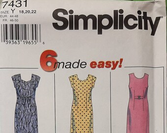 Simplicity 7431 - Etsy