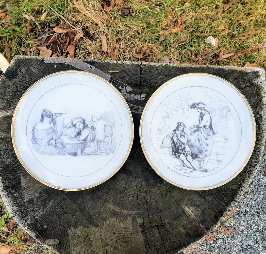 Hans Christian Andersen Fairytale Plates, Willie Winkle, the Little ...