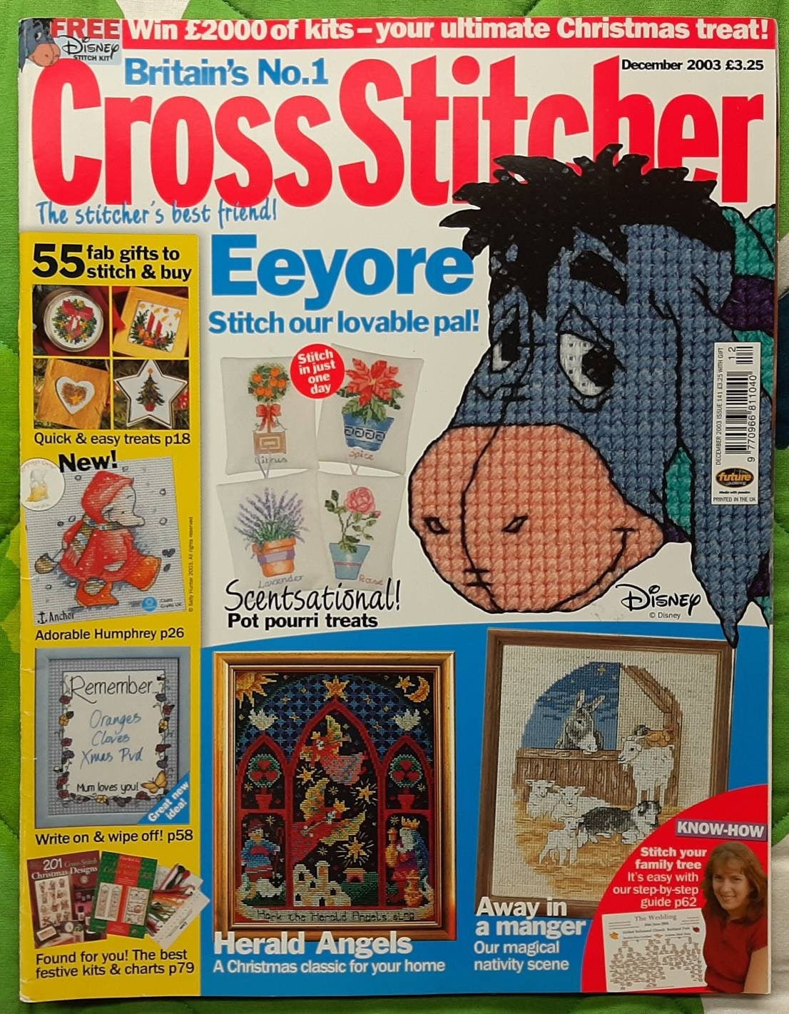 Fiber Arts Art & Collectibles Cross Stitcher Christmas magazine,Issue ...