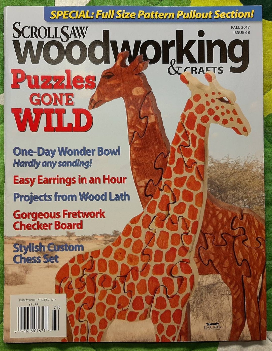 Scrollsaw Woodworking & Crafts Magazine, Issue 68, Fall 2017 - Etsy