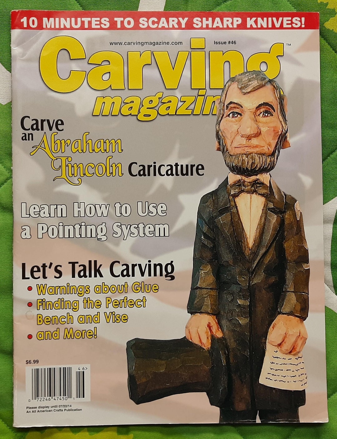 Wood Carving Magazine, Issue No 46, Summer 2014 - Etsy