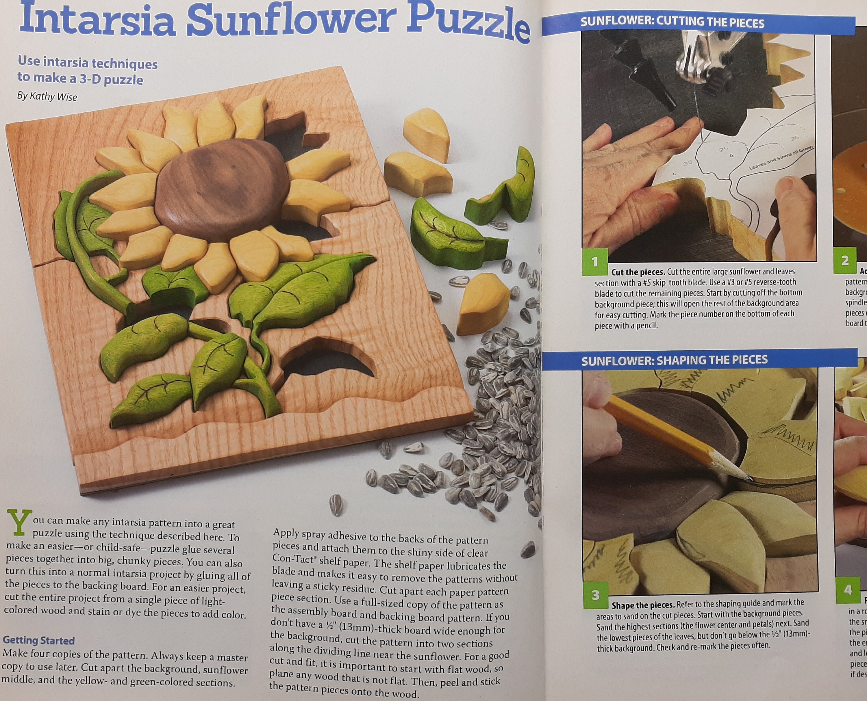 Scroll Saw Woodworking & Crafts Magazine, Issue 55, Summer 2014 - Etsy