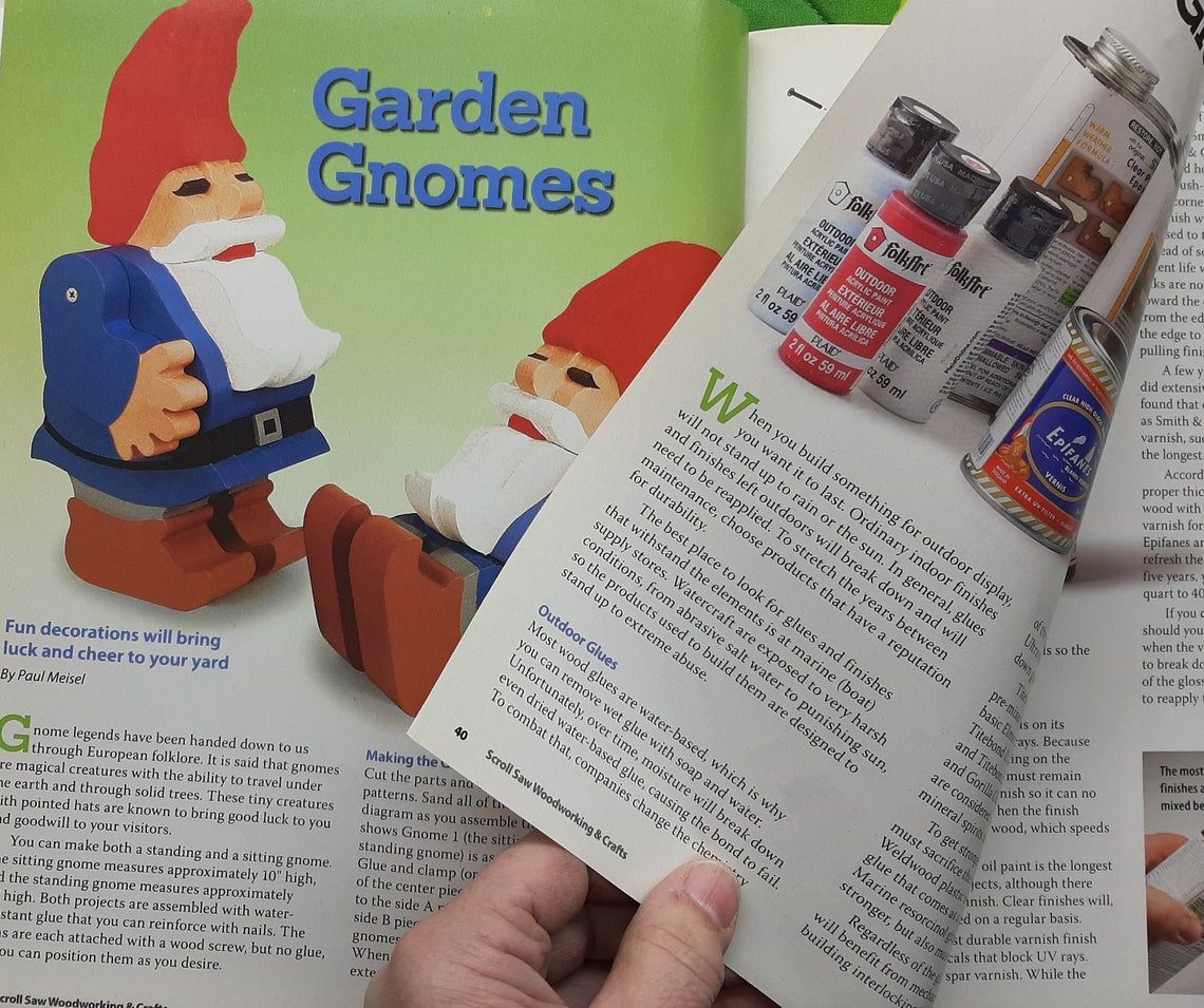 Scroll Saw Woodworking & Crafts Magazine, Issue 55, Summer 2014 - Etsy