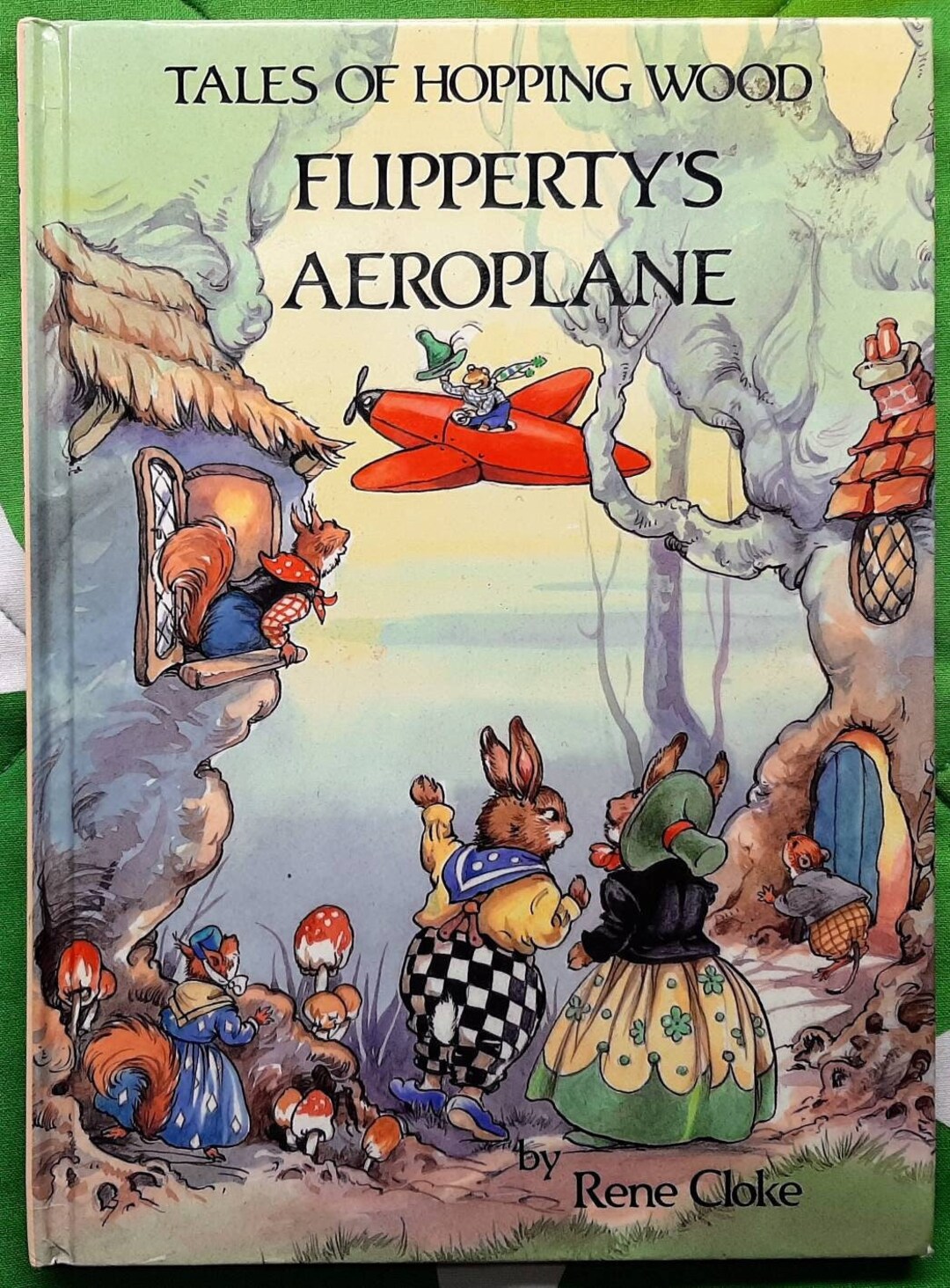 Tales of Hopping Wood, Flippity's Aeroplane, Book by Rene Cloke - Etsy
