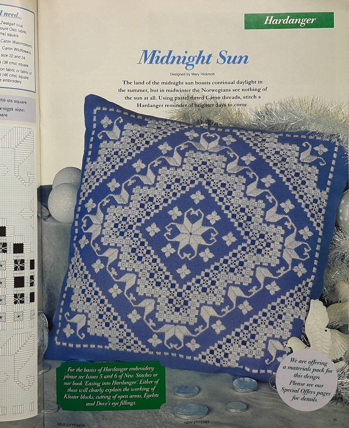 Mary Hickmott's New Stitches Magazine Issue 69 1998 - Etsy Australia