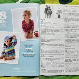 Phildar Magazine No. 89 Phildar Mailles Baby, Toddler and Young Children Knitting Patterns - Etsy