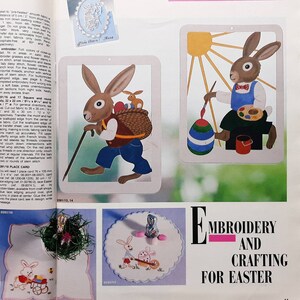 Anna Burda Knitting & Needlecrafts Magazine March 1991 - Etsy