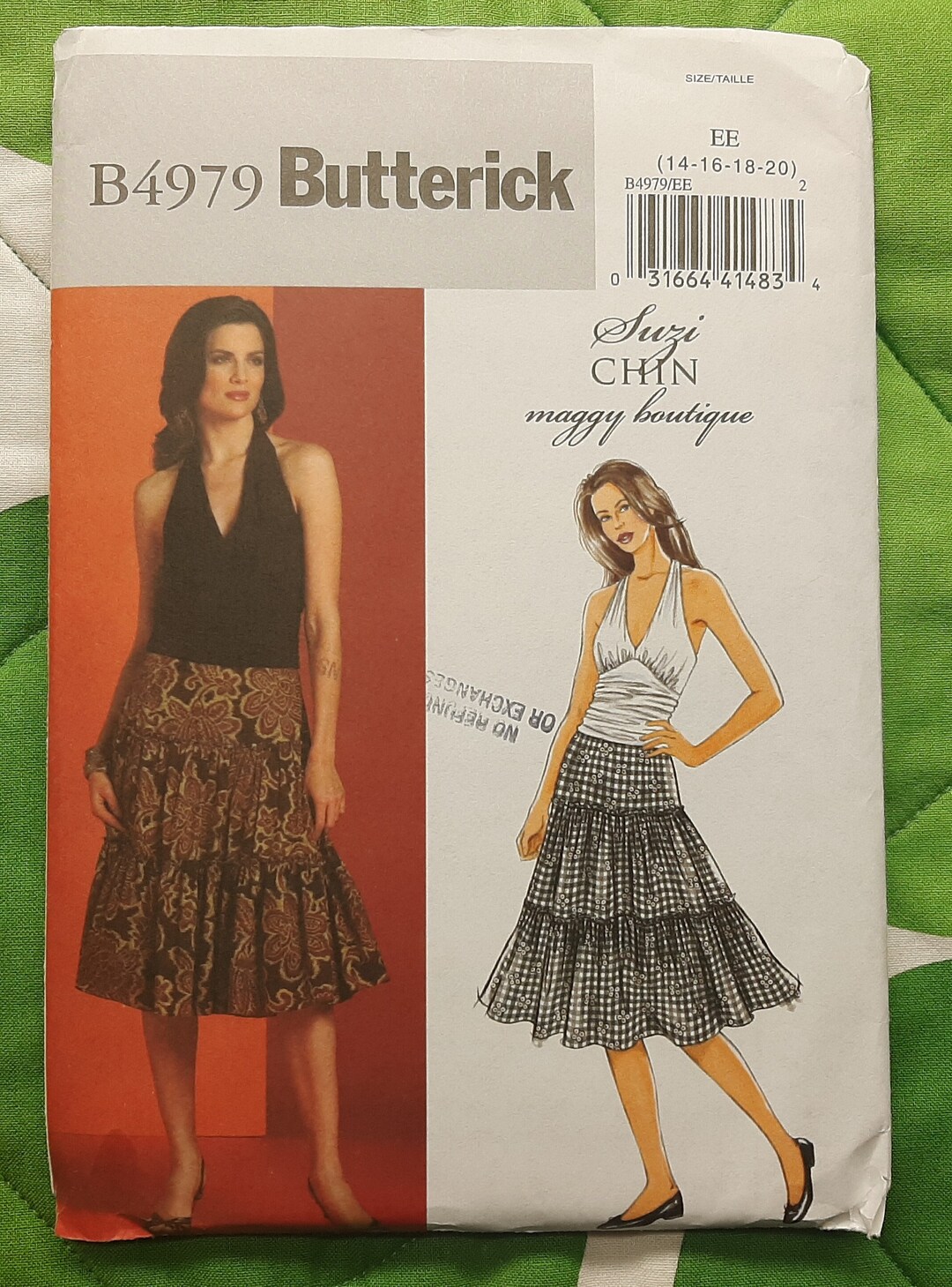 Butterick Suzi Chin Sewing Pattern 4979, Dress - Etsy