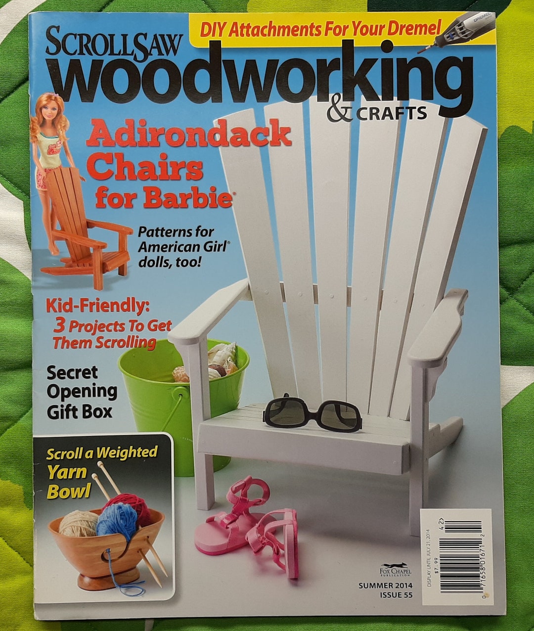 Scroll Saw Woodworking & Crafts Magazine, Issue 55, Summer 2014 - Etsy