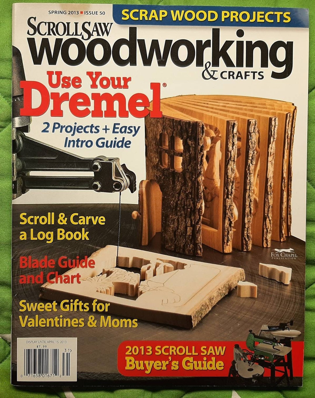 Scroll Saw Woodworking & Crafts Magazine, Issue 50, Spring 2013 - Etsy
