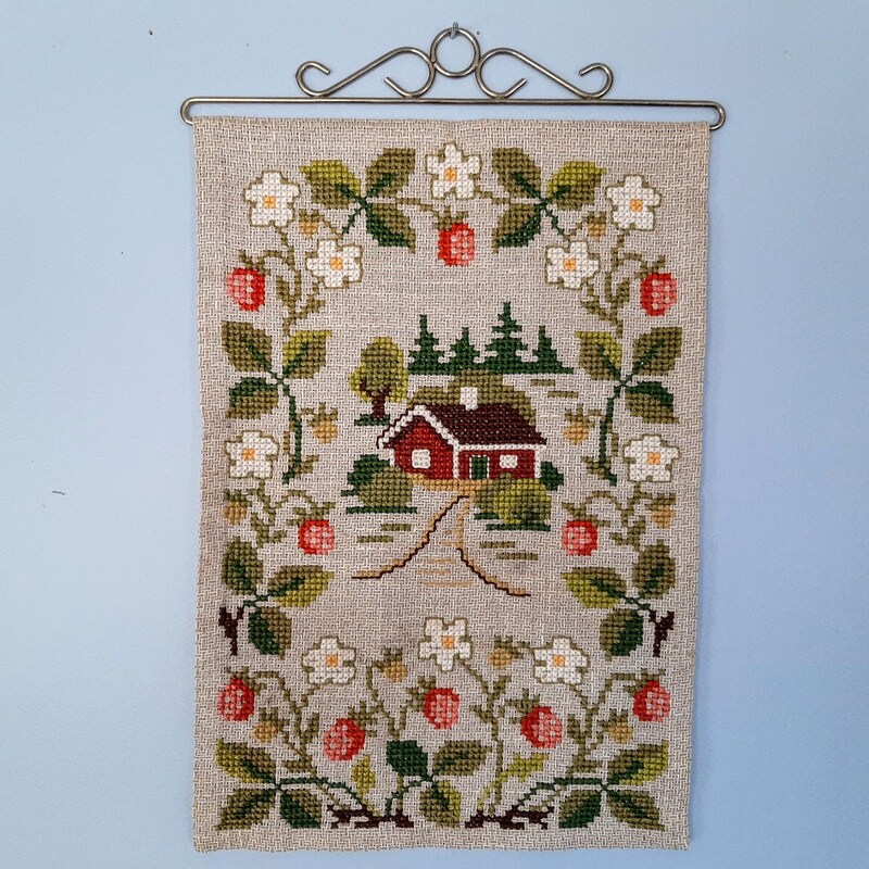 Cross Stitch Hanging - Etsy