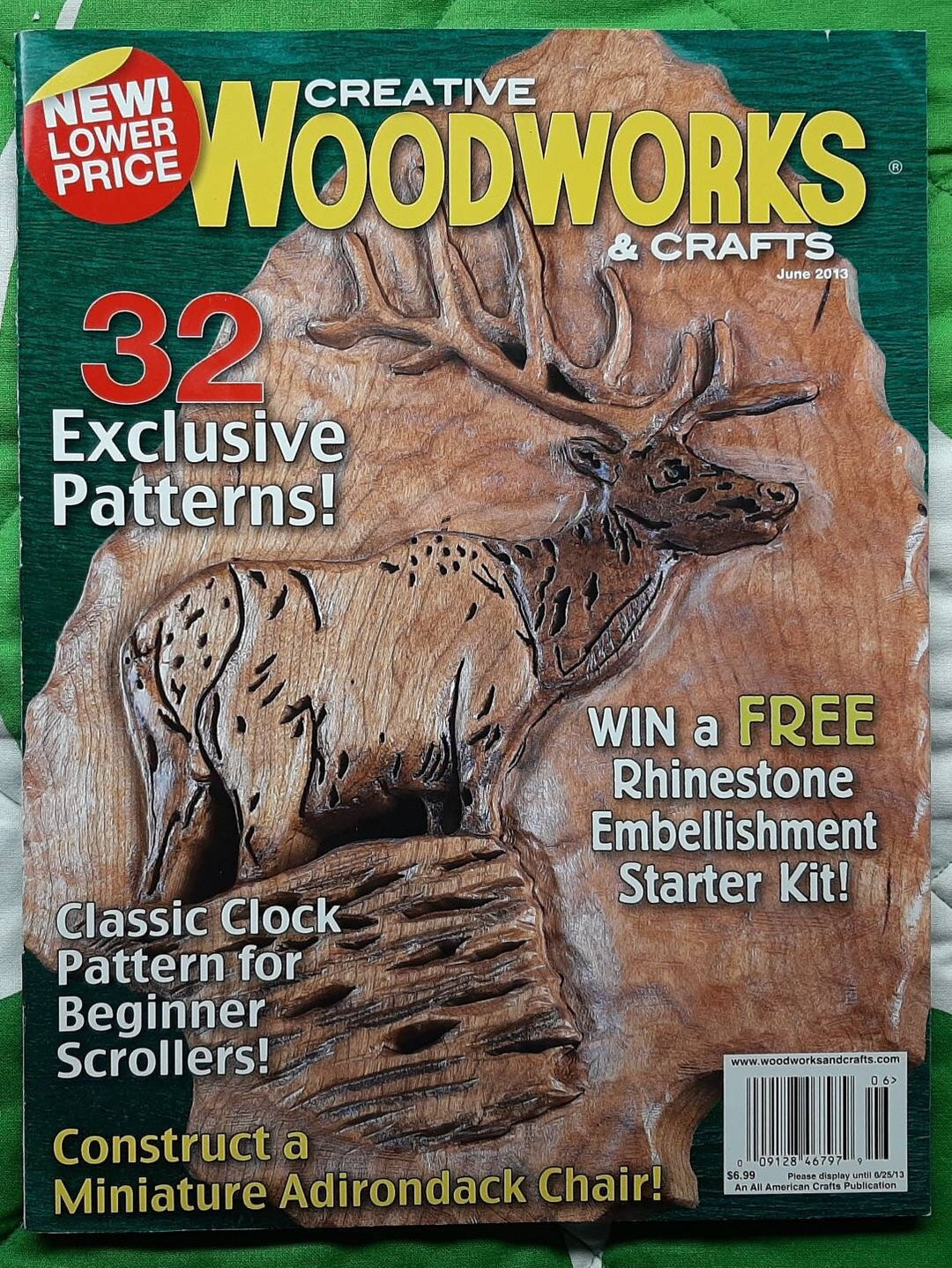Creative Woodworks & Crafts Magazine, June 2013, Issue 173 - Etsy