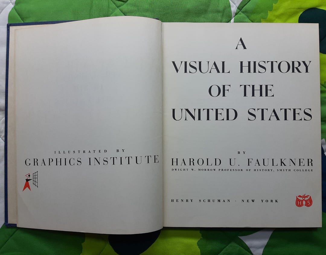 A Visual History of the United States Book by Harold U. Faulkner Fair ...