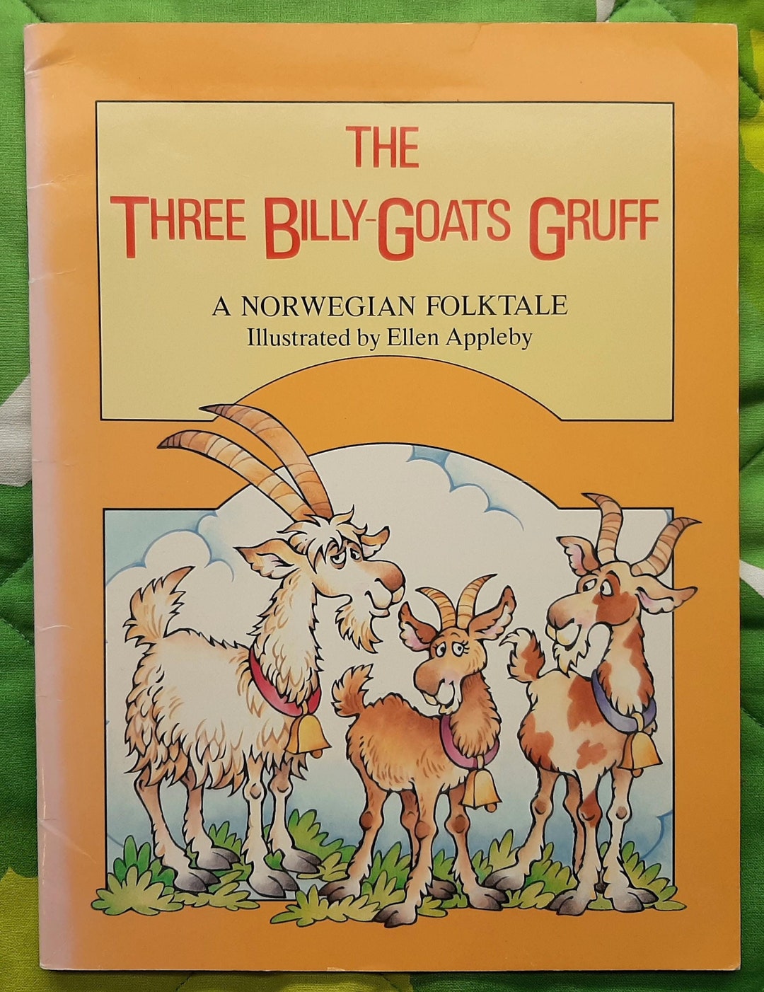 Three Billy Goats-gruff, A Norwegian Tale, Book Illustrated by Ellen ...