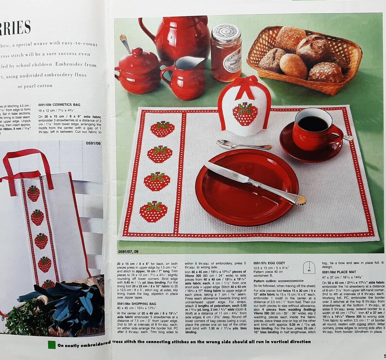 Anna Burda Knitting & Needlecrafts Magazine May 1991 - Etsy