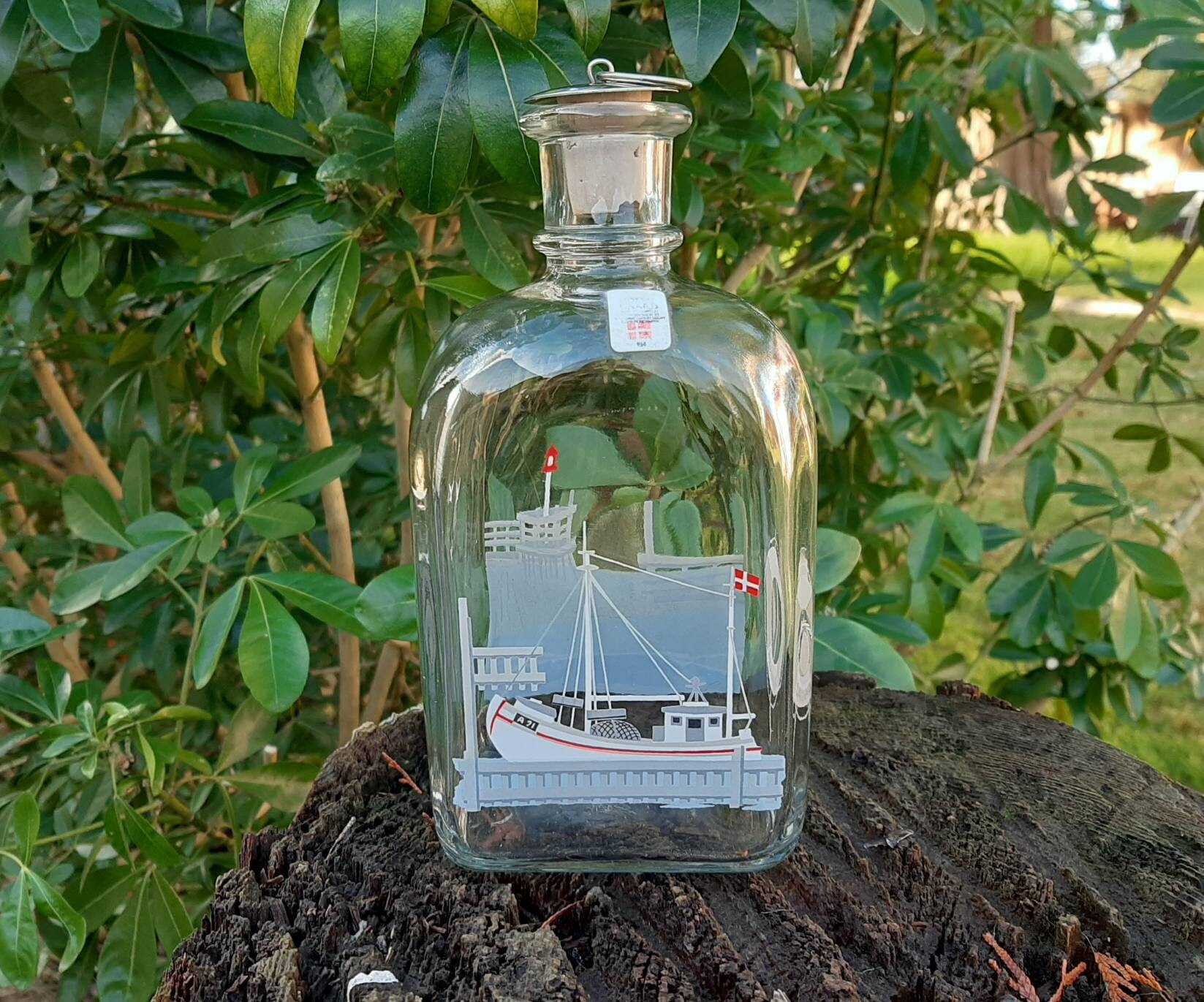 Holmegaard Liquor Bottle Shape Design Michael Bang - Etsy