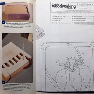 Scroll Saw Woodworking & Crafts Magazine, Issue 50, Spring 2013 - Etsy
