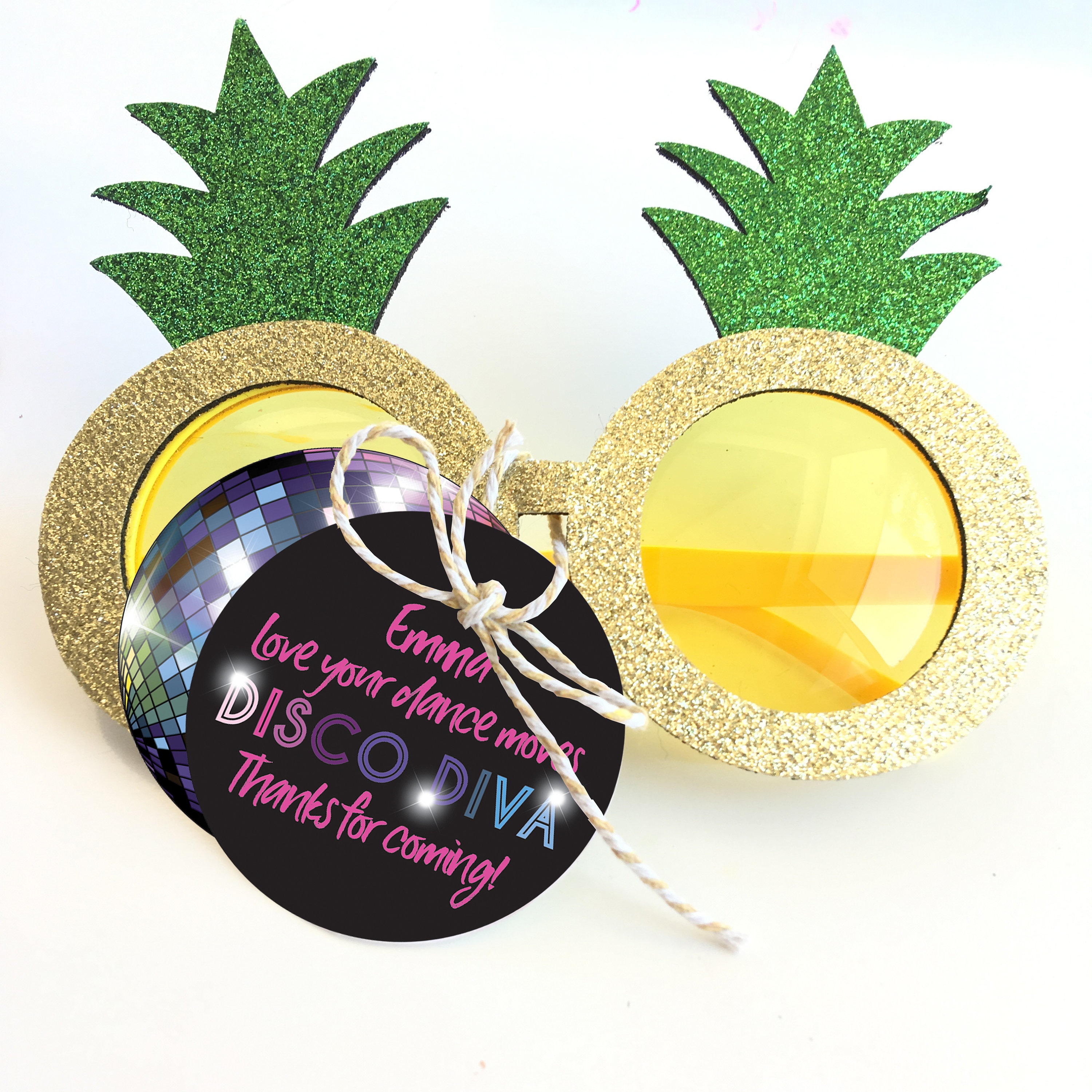 Disco Party Gift Tags PRINTABLE DIGITAL Gift Tags for Retro - Etsy ...