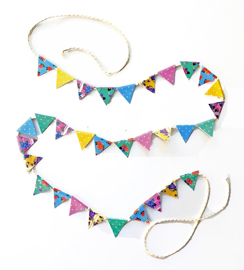 Tea Party Mini Bunting INSTANT DOWNLOAD PRINTABLE Retro - Etsy