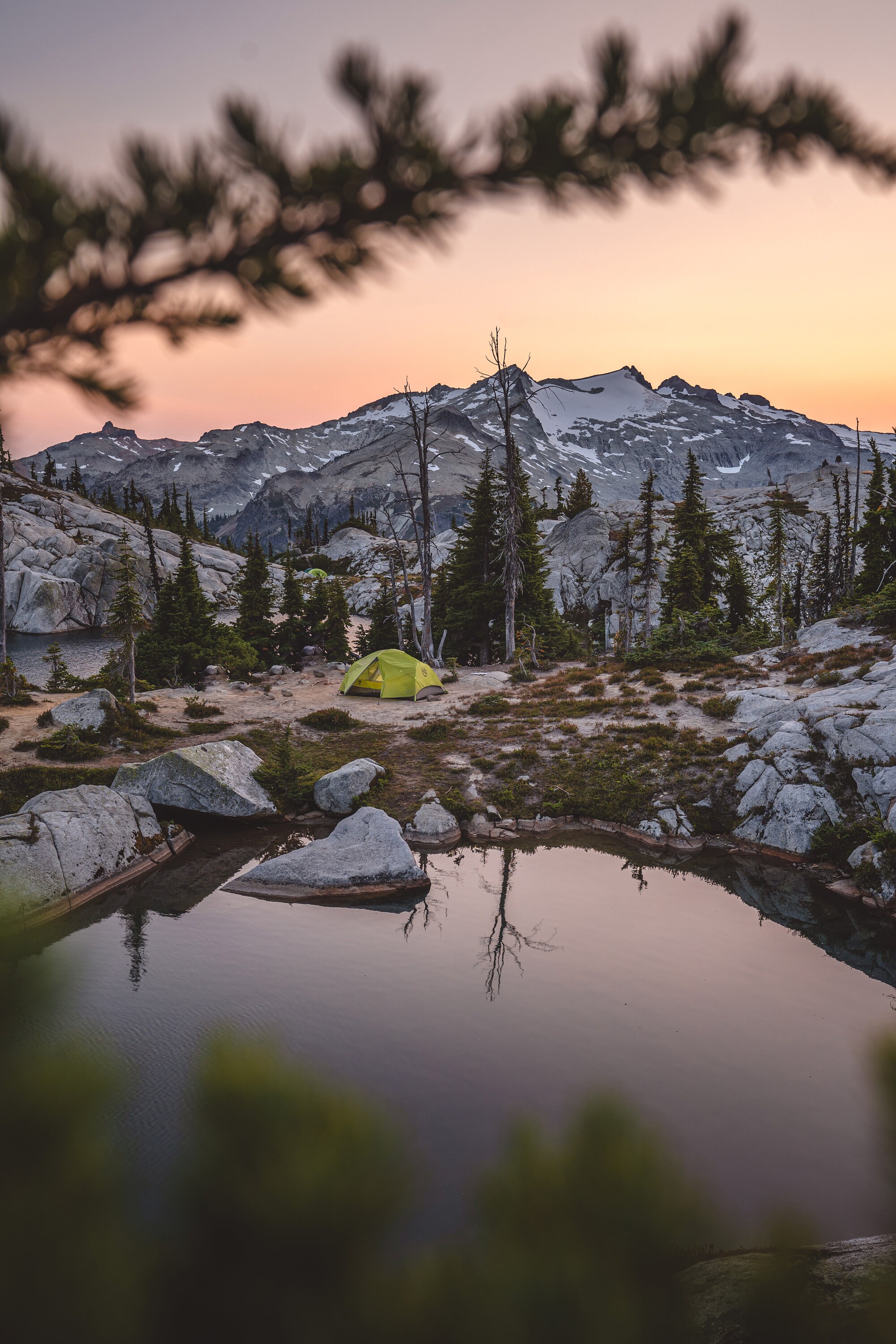 Alpine Lakes Wilderness Sunset Print / PNW Landscape / - Etsy