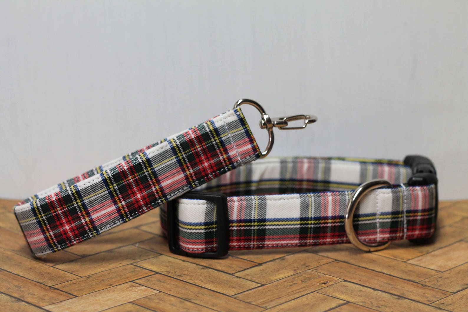 Tartan Plaid Dog Collar - Red Plaid Dog Collar - Green Plaid Collar ...