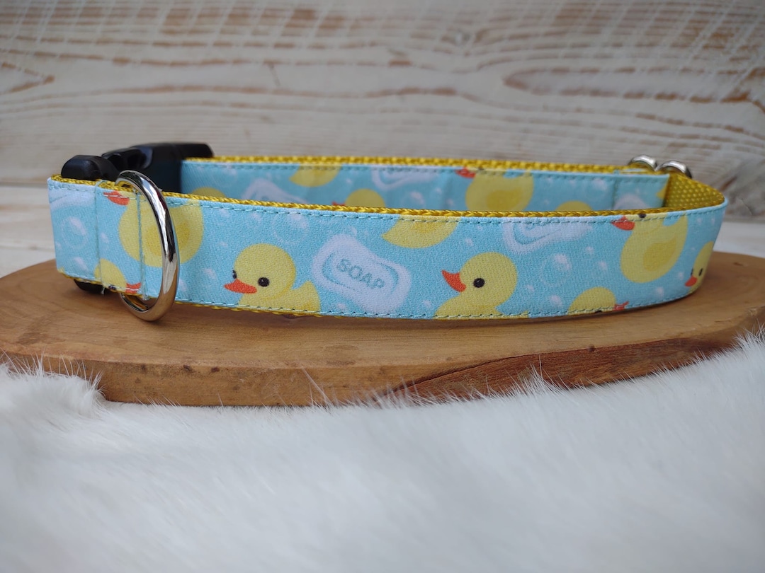 Rubber Duck Dog Collar - Cute Dog Collar - Rubber Duckie Collar for ...