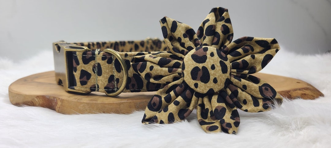 Animal Print Dog Collar - Fun Dog Collar - Spotted Collar - Fall Dog ...