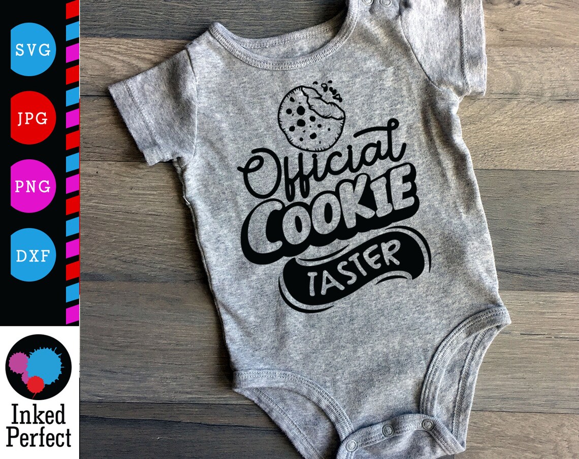 Official Cookie Taster Tester Svg Holiday Baking Funny | Etsy