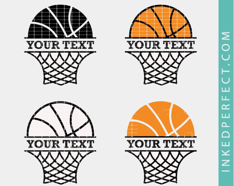 Half Basketball Hoop Svg Bundle Printable T-shirt Wall Art - Etsy Canada