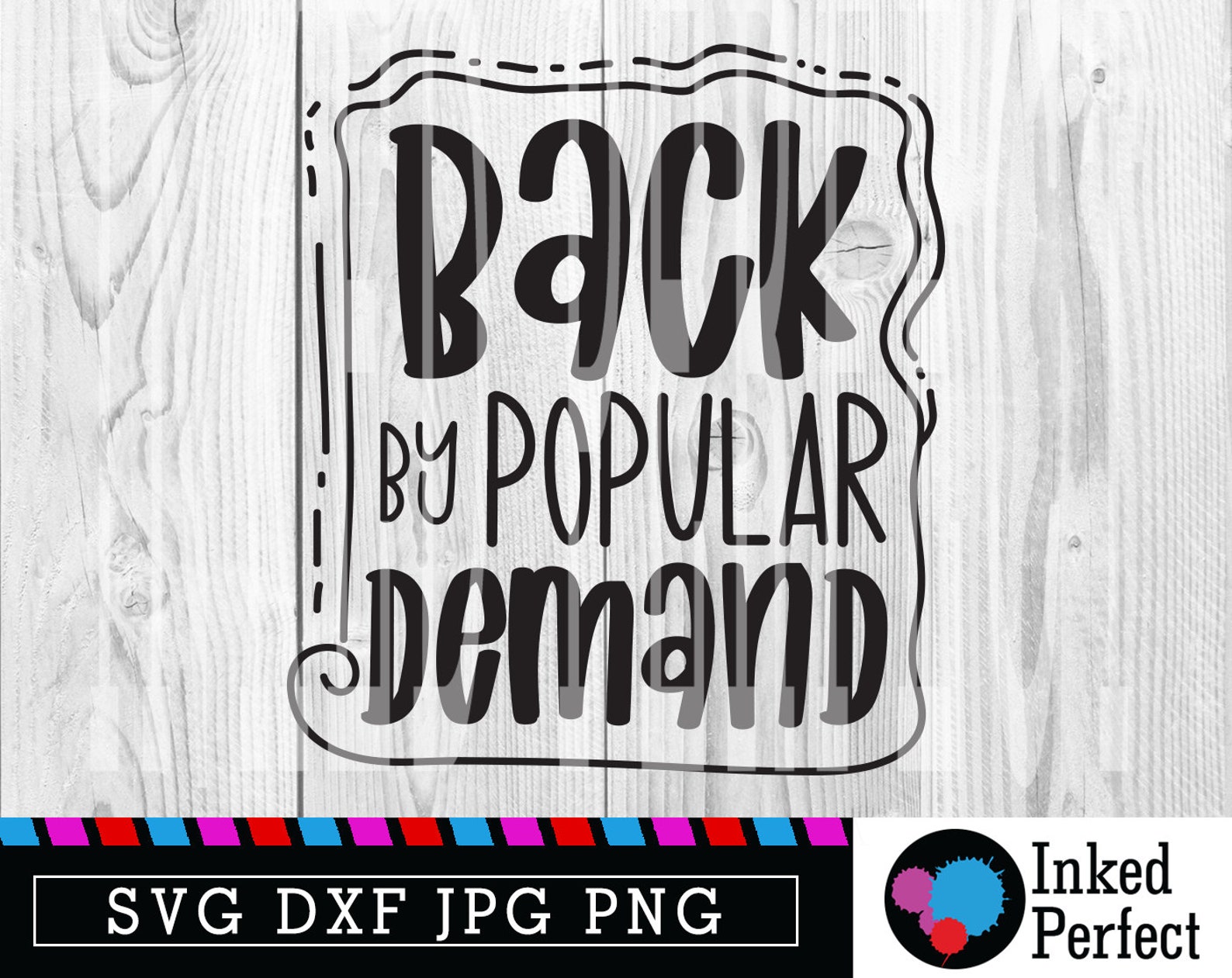 Back by Popular Demand SVG Back to School Dxf Jpg Png Cut File - Etsy Back by Popular Demand SVG Back to School Dxf Jpg Png Cut File - Etsy