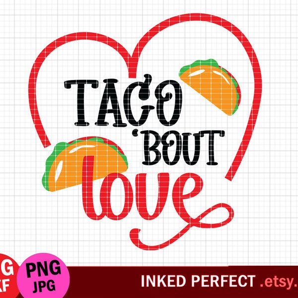 Taco Bout Love - Etsy