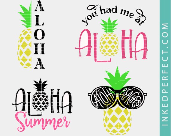 Aloha Summer Svg Bundle Summer Printable T-shirt Wall Art Png | Etsy