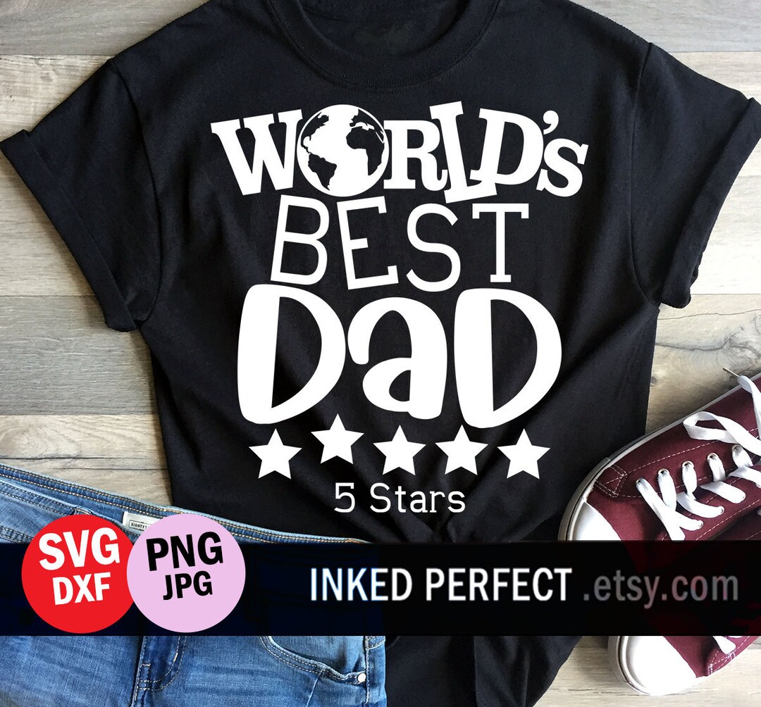 Worlds Best Dad Fathers Day Funny Daddy Gift No. 1 Dad - Etsy