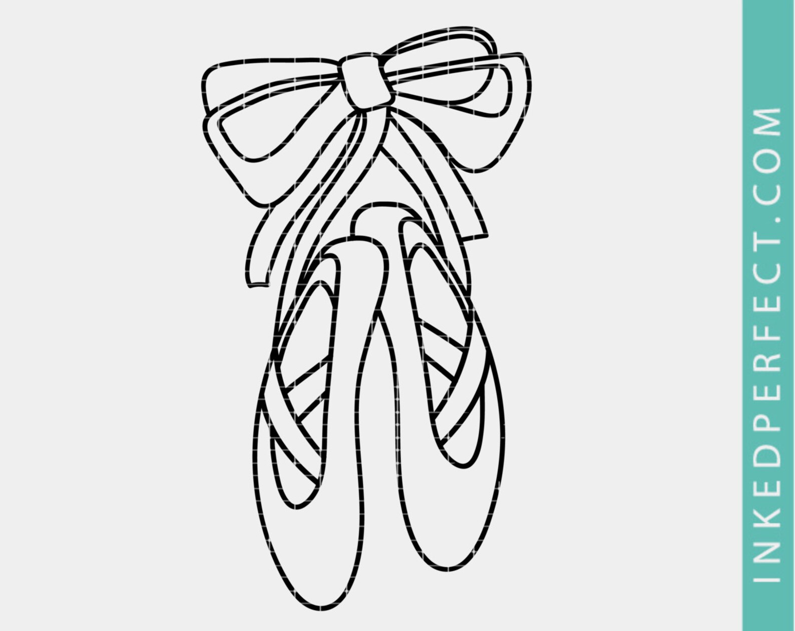 Ballet Shoes Monogram Svg Bundle Dance Printable T-shirt Wall - Etsy