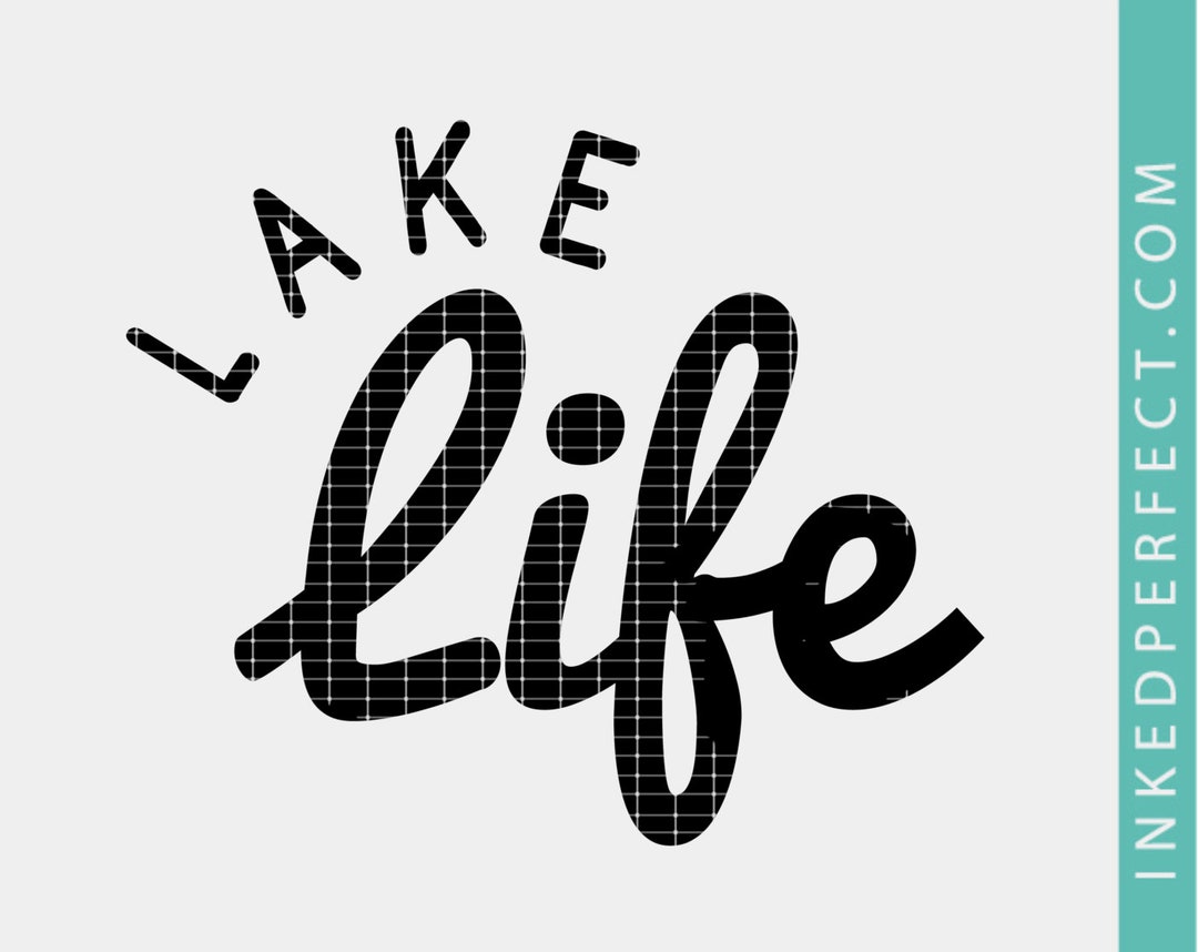 Lake Life Svg, Printable T-shirt Wall Art Png Image Download - Etsy