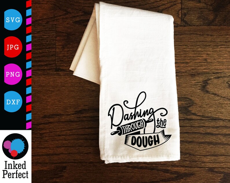 Dashing Through the Dough Svg Funny Cookie Baking Christmas - Etsy